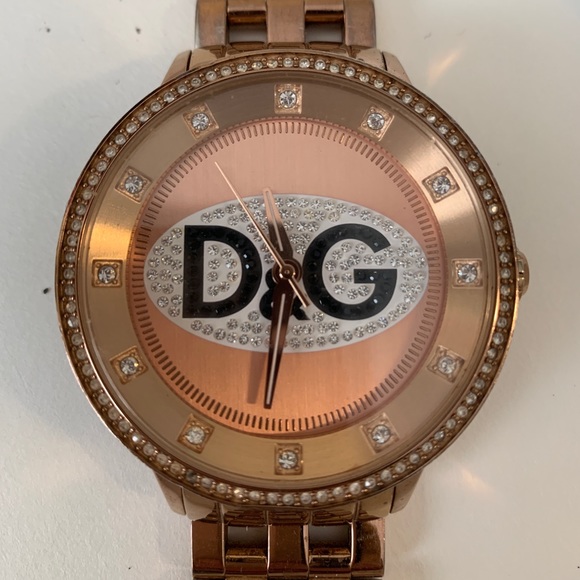 Dolce & Gabbana | Accessories | Dolce And Gabbana Rosegold Watch | Poshmark